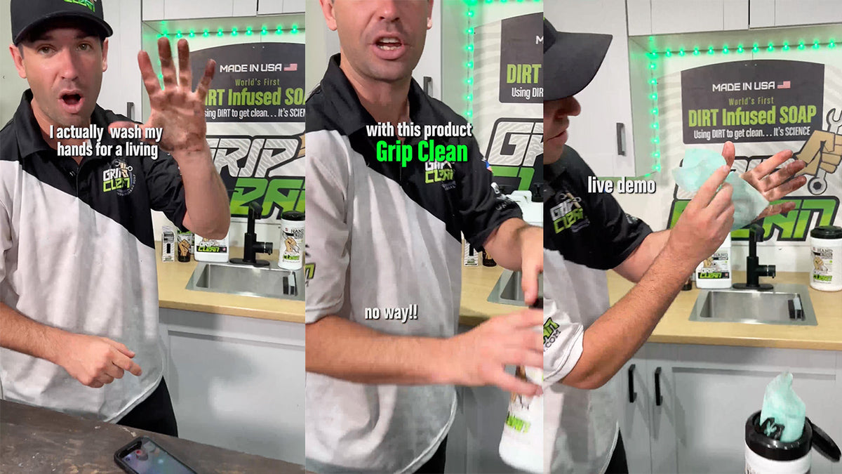 Tips, Tricks, & Behind The Scenes - Grip Clean