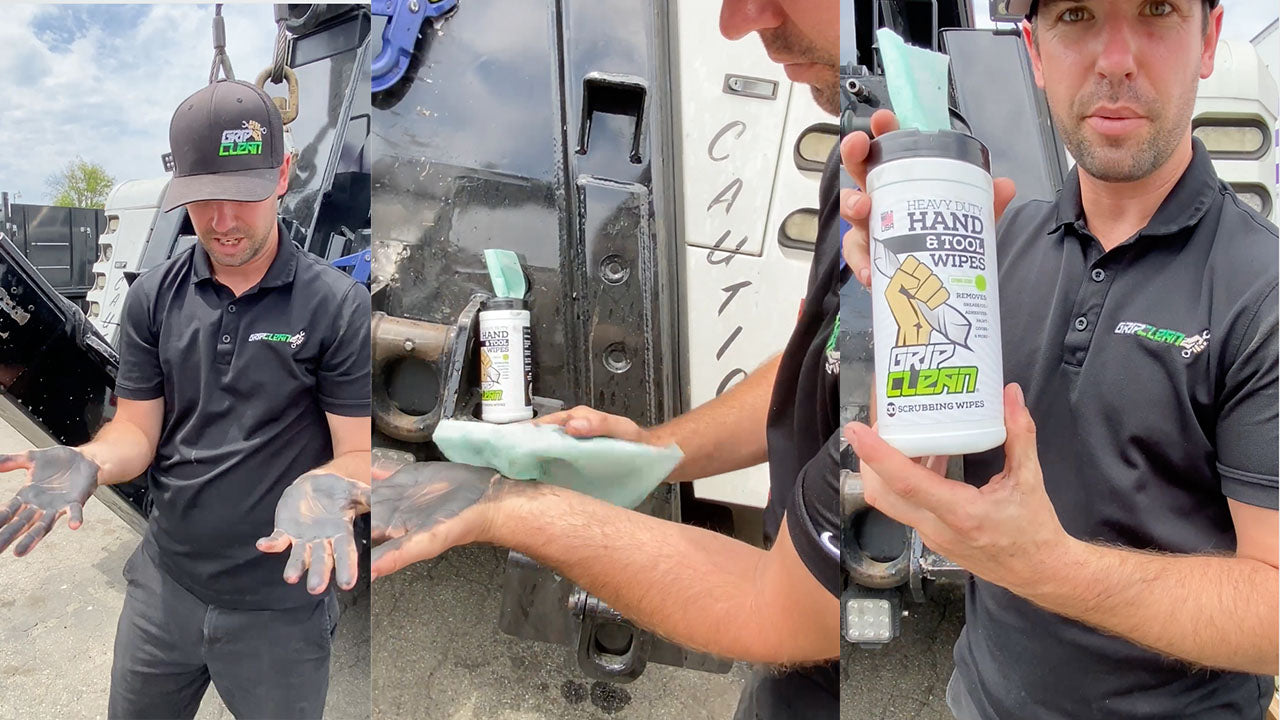 How To Videos - Remove anything from your hands | Grip Clean