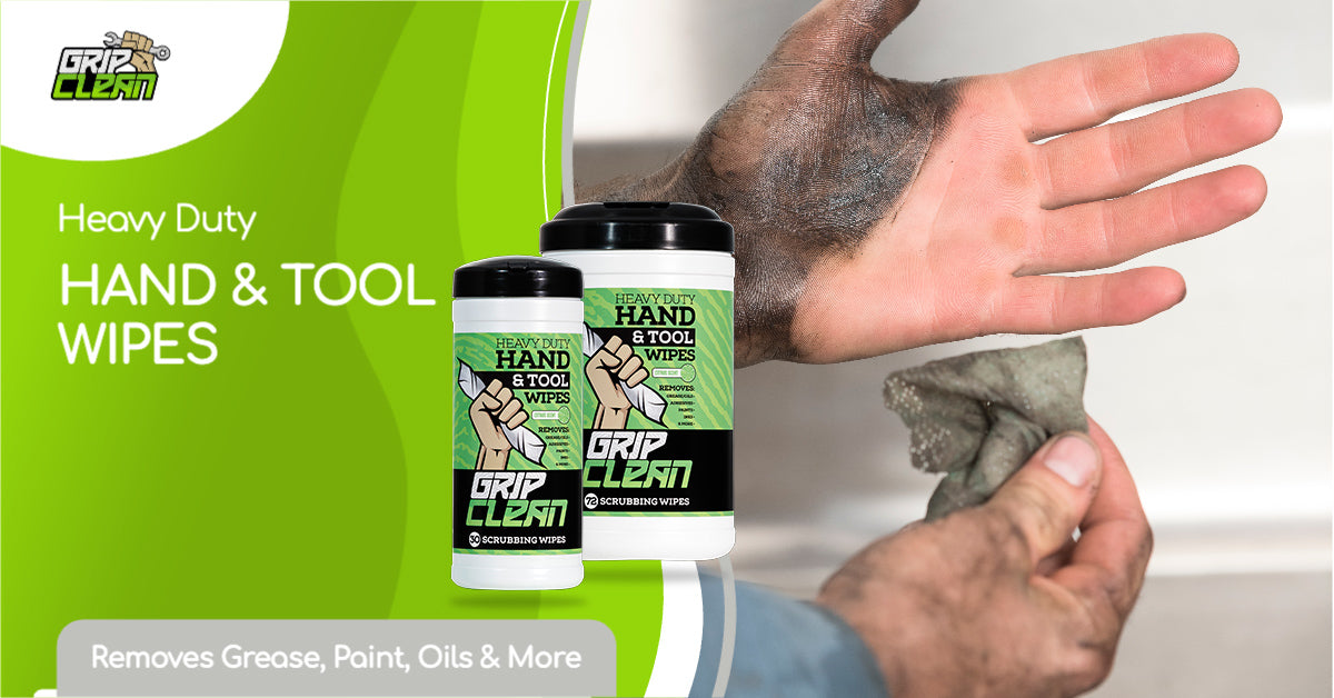 Grip Clean | Hand Cleaner For Auto Mechanics & Pumice Soap Industrial